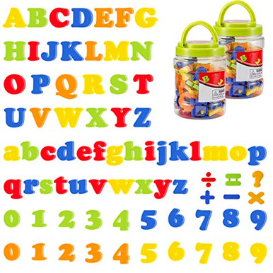 First Classroom HM1152 156Piece Magnetic Letters & Numbers ...