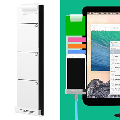 Monitor Memo Board Computer - Monitor Sticky Note Holder - Phone ...