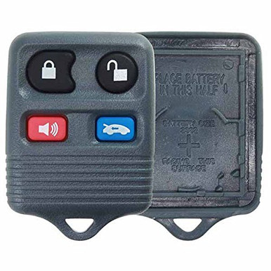 KeylessOption Keyless Entry Remote Key Fob Shell Case Rubber Button Pad ...