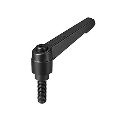 uxcell M8 x 20mm Handle Adjustable Clamping Lever Thread Push Button ...