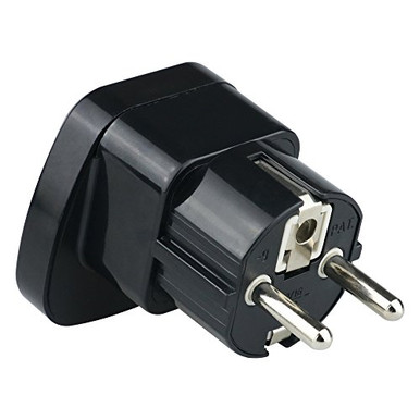 Wonplug European Plug Adapter Schuko Type E/F for Germany, France ...