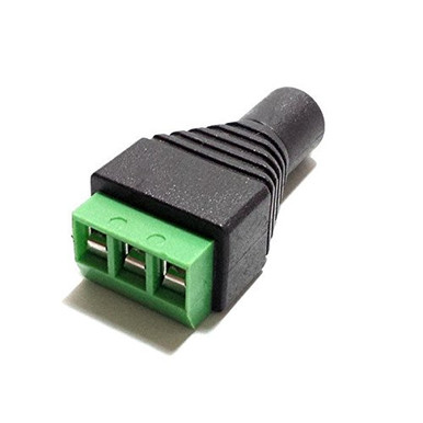 CESS 3.5mm Stereo Balanced Female Jack to AV Screw Video Balun Terminal ...