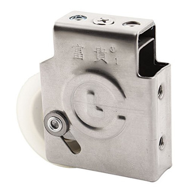 uxcell Replacement Slide Door Single Wheel Rectangle Plate 43mm Dia ...