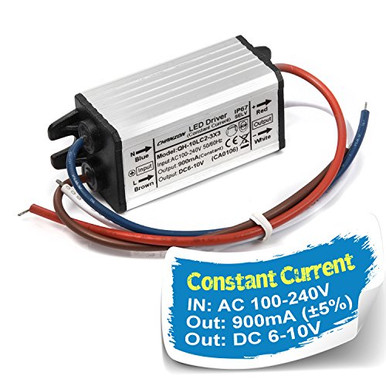 Chanzon LED Driver 900mA (Constant Current Output) 6V-10V (Input 100 ...