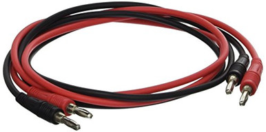 School Physics Lab Multimeter 4mm Banana Plug Probe Test Cable 1m Pair ...