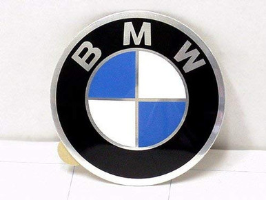 BMW Wheel Center Cap Emblem 58mm GENUINE hubcap logo roundel sticker ...
