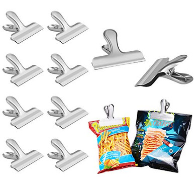Heavy Duty Chip Bag Clips Set - Perfect for Air Tight Seal Food Bags ...