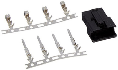 25 Sets 2.5mm Pitch 4-Pin JST SM Plug Housing Crimp Terminal Connector ...