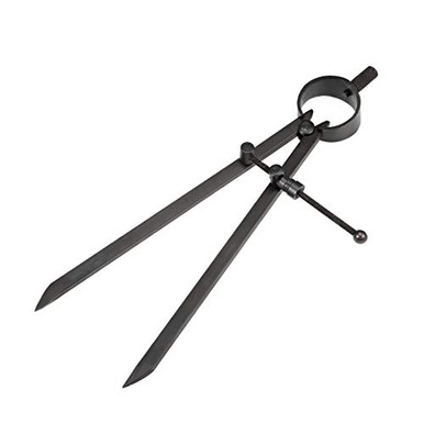 uxcell Adjustable Lockable Spring Divider Caliper Compass 7.9" / 200mm ...