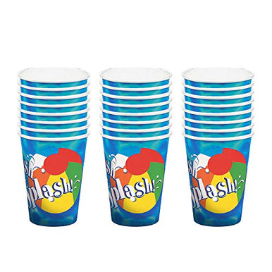 Fun Express Swimming Pool Party Cups (24 Count) | Great for Summer ...