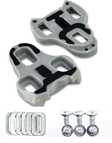 Gio Look Keo Compatible Grip Road Cleats Grey 4.5 Degree Float ...