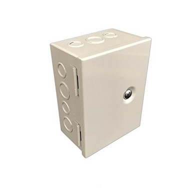 BUD Industries JBH-4956-KO Steel NEMA 1 Sheet Metal Box with Knockout ...