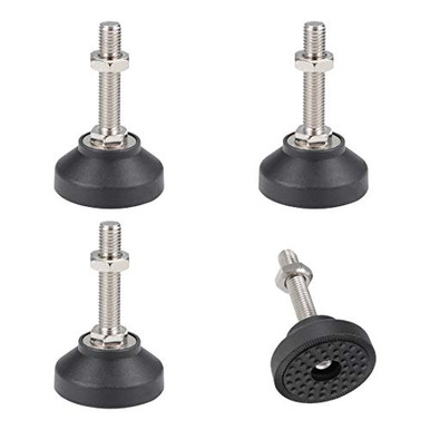 uxcell Furniture Levelers, M10 x 48mm Threaded Adjustable Table Chair ...