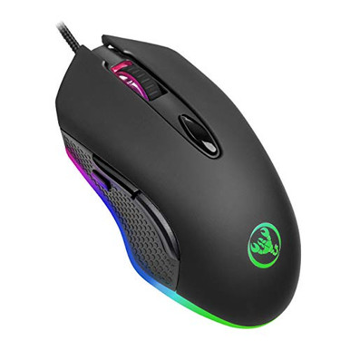 ANEWISH RGB Wired Gaming Mouse,6 Programmable Buttons,4800 DPI ...