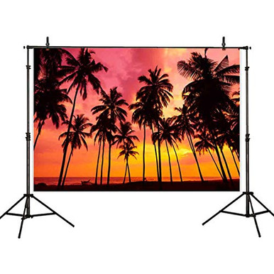 Allenjoy 7X5ft Night Time Beach Sunset Background Photography Backdrop ...