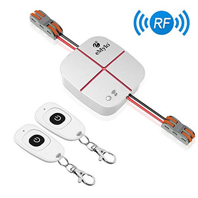 eMylo RF Remote control switch wireless AC 100-240V 1 channel RF Relay ...