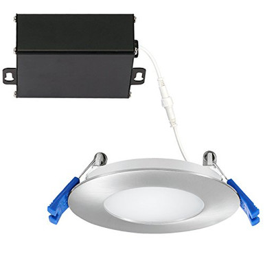GetInLight Slim Dimmable 3 Inch LED Recessed Lighting, Round Ceiling ...