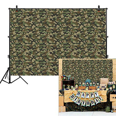 Allenjoy 7x5ft Army Camouflage Backdrop for Military Commando Marines ...