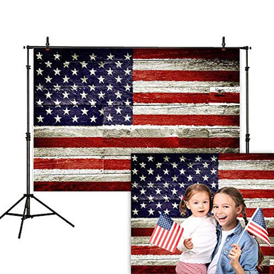 Allenjoy 7x5ft American Flag Photography Backdrops USA Stars and ...