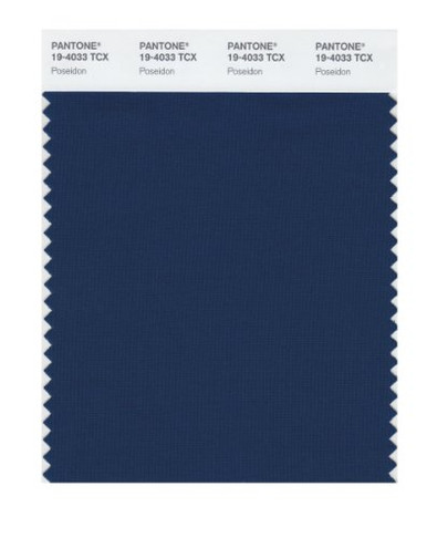 Pantone 19-4033 TCX Smart Color Swatch Card, Poseidon - Warehousesoverstock