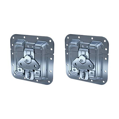 TCH Hardware 2 Pack Heavy Duty Padlockable Surface Mount Twist Latch ...
