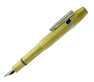 Delike Brass Fountain Pen Small Fude Pen Nib Fine-Medium Size Pocket ...