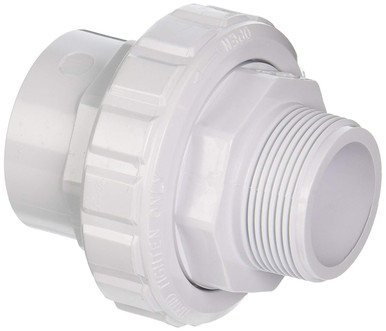 Hayward SP14953S 1-1/2-Inch MIP by 1-1/2-Inch Socket White ABS Flush ...
