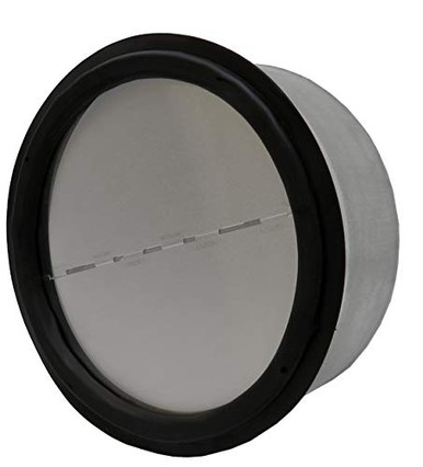 ALDES 6 Inch Round Spring Loaded Backdraft Damper - Professional Grade ...