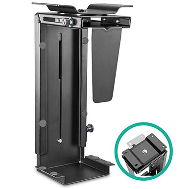 EleTab Adjustable Under Desk Computer Mount Wall PC Mount Computer Case ...