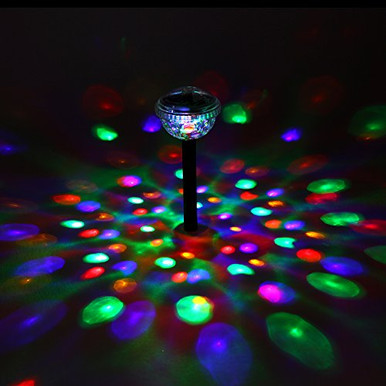 GIGALUMI Solar Lights Outdoor Color Changing Garden Led Light Landscape ...