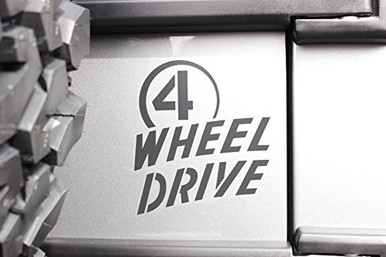 Mopar Jeep Wrangler Willys Wheeler 4 Wheel Drive Sticker Decal Emblem ...
