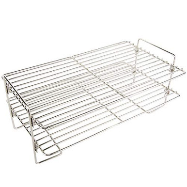 Stanbroil 17 Inch Universal Stainless Steel Smoke Shelf/Warming Cooking ...