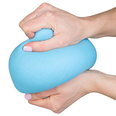Giant Stress Ball - Huge Squishy Anxiety Reliever - Super Soft 6 Inch ...