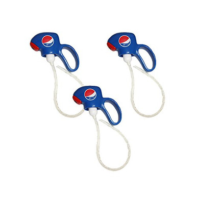 Jokari 3 Count Pepsi Modern Logo Fizz Keeper Soda Dispenser, Red/White ...