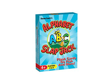 Arizona GameCo Alphabet Slap Jack - a Fun Preschool ABC Letter Learning ...