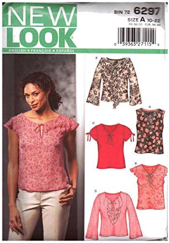 Simplicity Creative Patterns New Look 6297 Girls' Knit Dress, A (8-10 ...