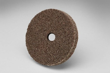 3M Scotch-Brite XL-UW Unitized Aluminum Oxide Medium Deburring Wheel ...