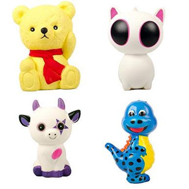 Big Squishies Jumbo Toys for Kids Cat Squishy Scented Slow Rising ...