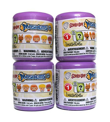 Mashems Scooby Doo Series 1 ( 4 Pack) - Warehousesoverstock