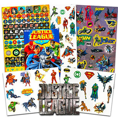 DC Comics Justice League Stickers Ultimate Set ~ Over 350 Stickers ...