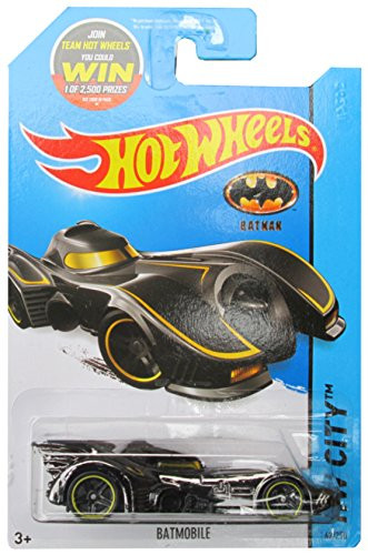 Hot Wheels HW City 62/250 Batman Batmobile with Yellow Line Tires ...