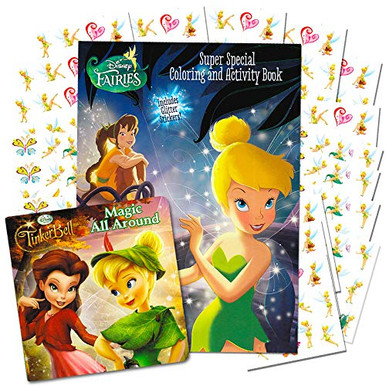 Disney Fairies Tinkerbell Coloring Book Super Set -- Pack of 3 Coloring ...