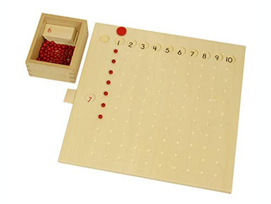 LEADER JOY Montessori Multiplication Bead Board - Warehousesoverstock