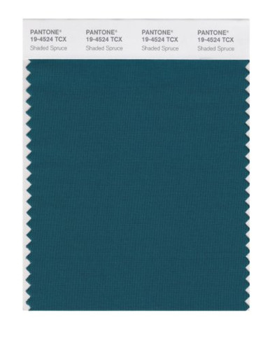 PANTONE SMART 19-4524X Color Swatch Card, Shaded Spruce ...
