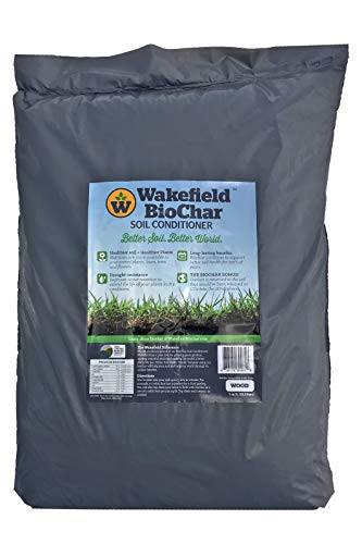 Wakefield Biochar Soil Conditioner - Premium - 1 Cu/Ft Bag (7.5 Gallons ...