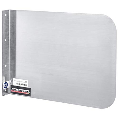 DuraSteel Stainless Steel Side Splash Guard - 17" x 12" Wall Mount ...