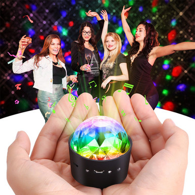 Mini Disco Light, Miuko Sound Activated Multi-color Battery Operated ...