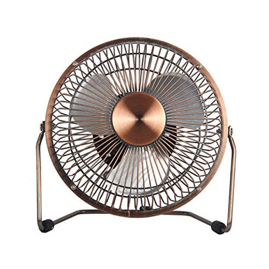 JPOWER 6 Inch USB Desk Fan Perfect Personal Cooling Fan for Home Office ...