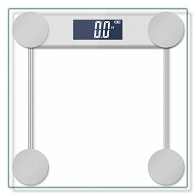400lb / 180kg Digital Body Weight Bathroom Scale with Step-On ...