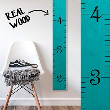 Growth Chart Art | Growth Ruler Wood Chart for Boys & Girls | Height ...